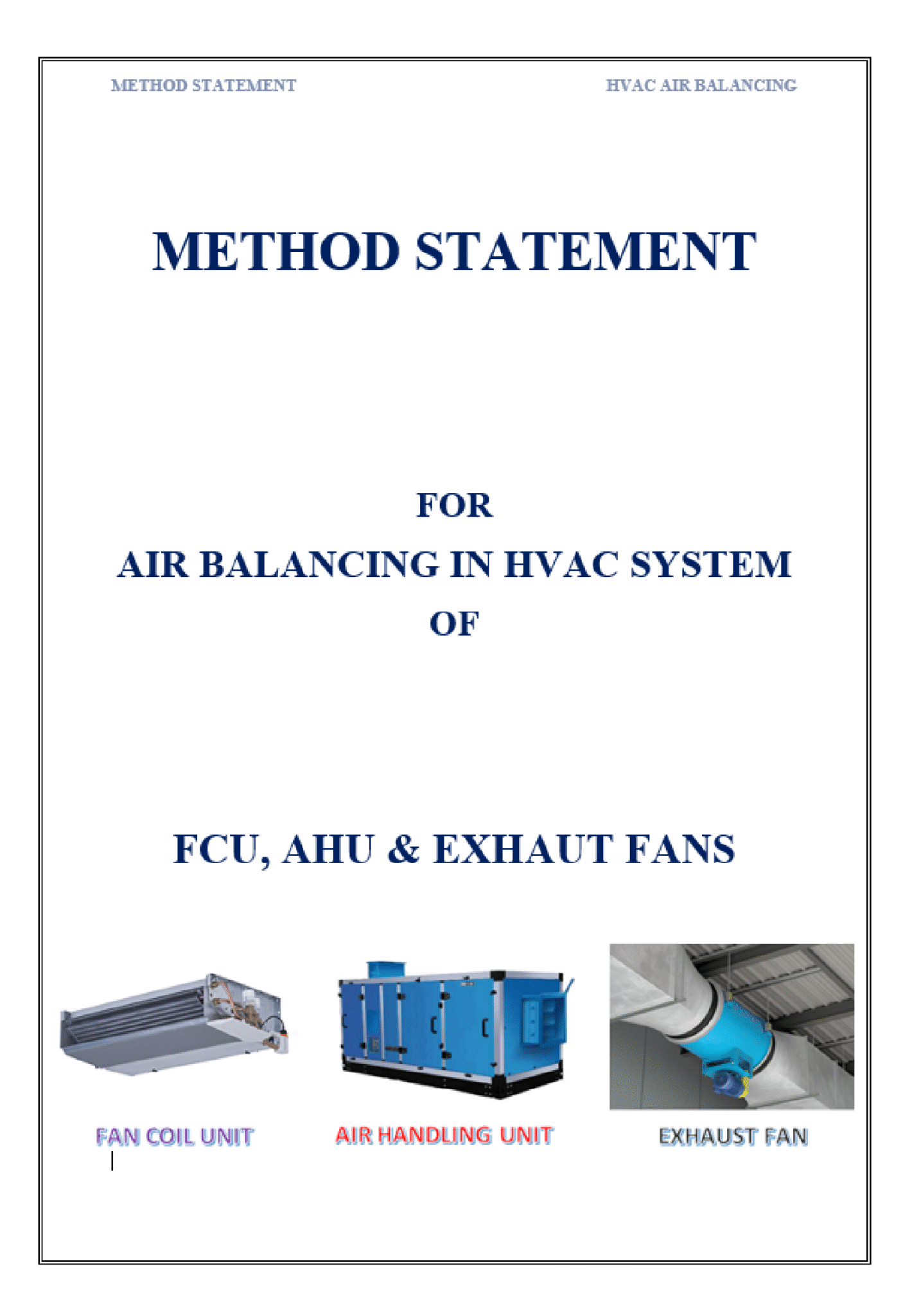 Method-Statement-for-Air-Balancing-In-HVAC-System - MECHGALE